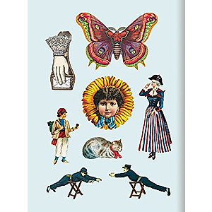 The Antiquarian Sticker Book: Bibliophilia (The Antiquarian Sticker Book Series)