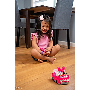 Jada Toys Disney Junior Minnie Mouse Happy Helper Van RC, Pink/White