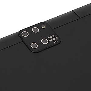 10.1 Inch Tablet, 6GB 128GB Front 8MP Rear 16MP Tablet com chip 2.4G 5G WiFi 128gb 6gb 1960x1080 IPS 10 Cores 8800mAh Calling 100‑240V Black US Plug