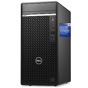 Dell Optiplex 7010 Plus Tower Desktop Computer, Intel i9-12900K, 64GB RAM, 2TB NVMe SSD, DisplayPort, DVDRW, HDMI, USB-C 20 Gbps, Wi-Fi, BT, Windows 11 Pro, 7000 Series PC, Black