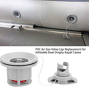 Kayak Air Valve, Double Lock Boat Air Gas Valve Adapter for Inflatable Boat Raft Dinghy Kayak Canoe Halkey-Roberts Valve for Inflatable Boats Halkey Roberts Valve Halkey Roberts Valve