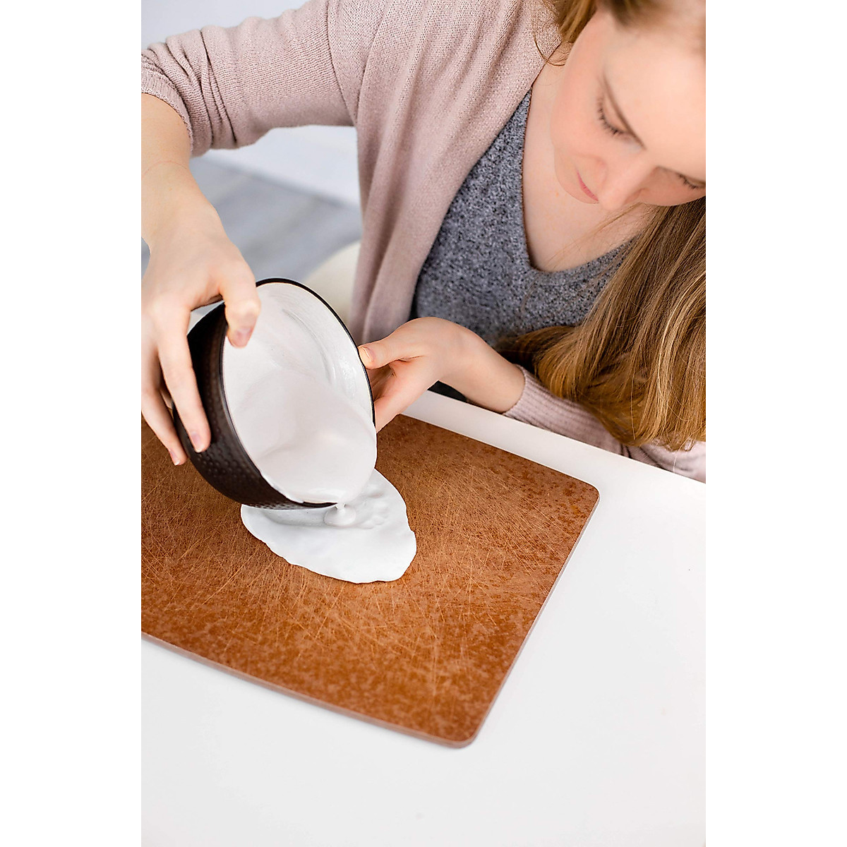 Pearhead Baby Hand and Foot Casting Kit, Newborn Keepsake Frame for Baby Girl or Boy