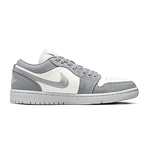 Women's Jordan 1 Low SE Light Steel Grey/Sail-White (DV0426 012) - 10