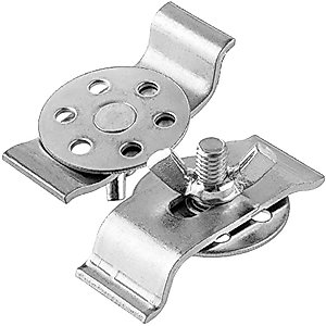 14 Pack Kit Undermount Sink Clips, Sink Bracket Clips for Mounting Undermount Bathroom Kitchen Sinks, Installation Repair Hardware Clips for Providing Excellent Support