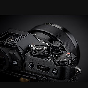 JJC Camera Soft Release Button, Shutter Button for Fuji Fujifilm X-T5 X-T4 X-T3 X-T30 X-T30 II X-T20 X-PRO3 X100V X100F X-E4 X-E3 Sony RX1R II RX10 IV III Leica M10 M9 Nikon Df F3