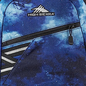 High Sierra Outburst 2.0 Carry On Backpack w/Padded Laptop/Tablet Sleeve, Space