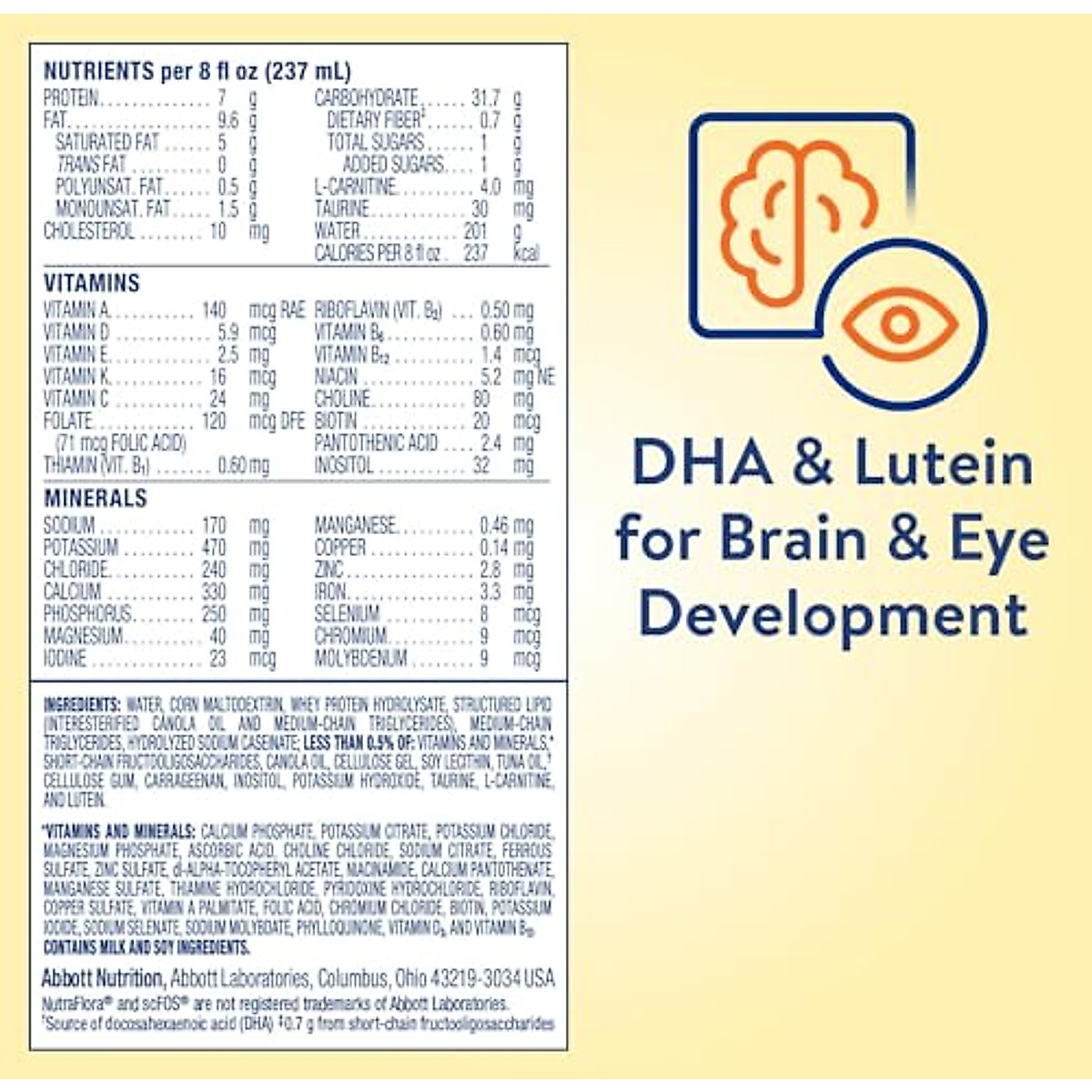 PediaSure Peptide 1.0 Cal, Peptide-Based Formula, Sole-Source Nutrition Drink for Tube Feeding or Oral Nutrition, Unflavored, 8-fl-oz Bottle, Pack of 24