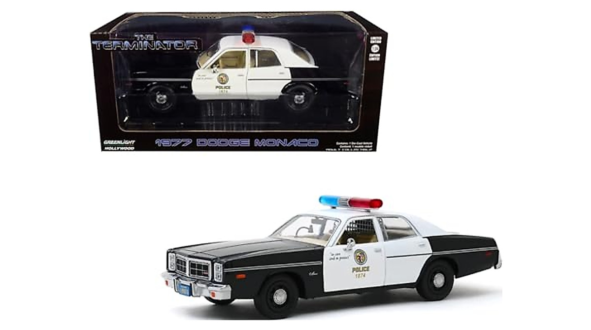 1977 Dodge Monaco Diecast Model - The Terminator Movie
