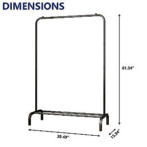SUOERNUO Clothes Rack Clothing Rack Drying Hanging Garment Rack