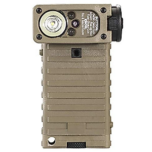 Streamlight 14032 Sidewinder 55-Lumen Military Tactical Flashlight with Articulating Head and Batteries, Coyote