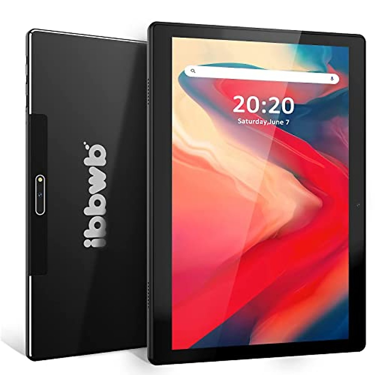 Tablet 10.1 Inch Android 10.0 Tablets, 32GB Tablet with 128GB Expansion, Quad-Core Processor and HD Dual Camera Tableta, Long Battery Life, Bluetooth, Google Certificated, GPS, Black