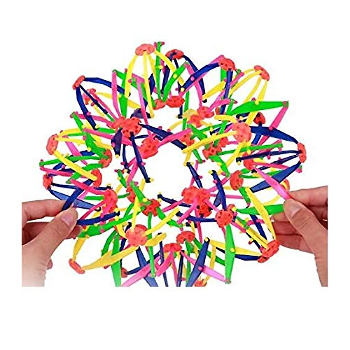 Expandable Breathing Ball Sphere Shrink Ball Toy, for Kids & Adults, Stress Reliever Fidget Toy for Yoga, Anxiety, Relaxation, ADHD, Autistic Children, Great Party Favor for Boys and Girls