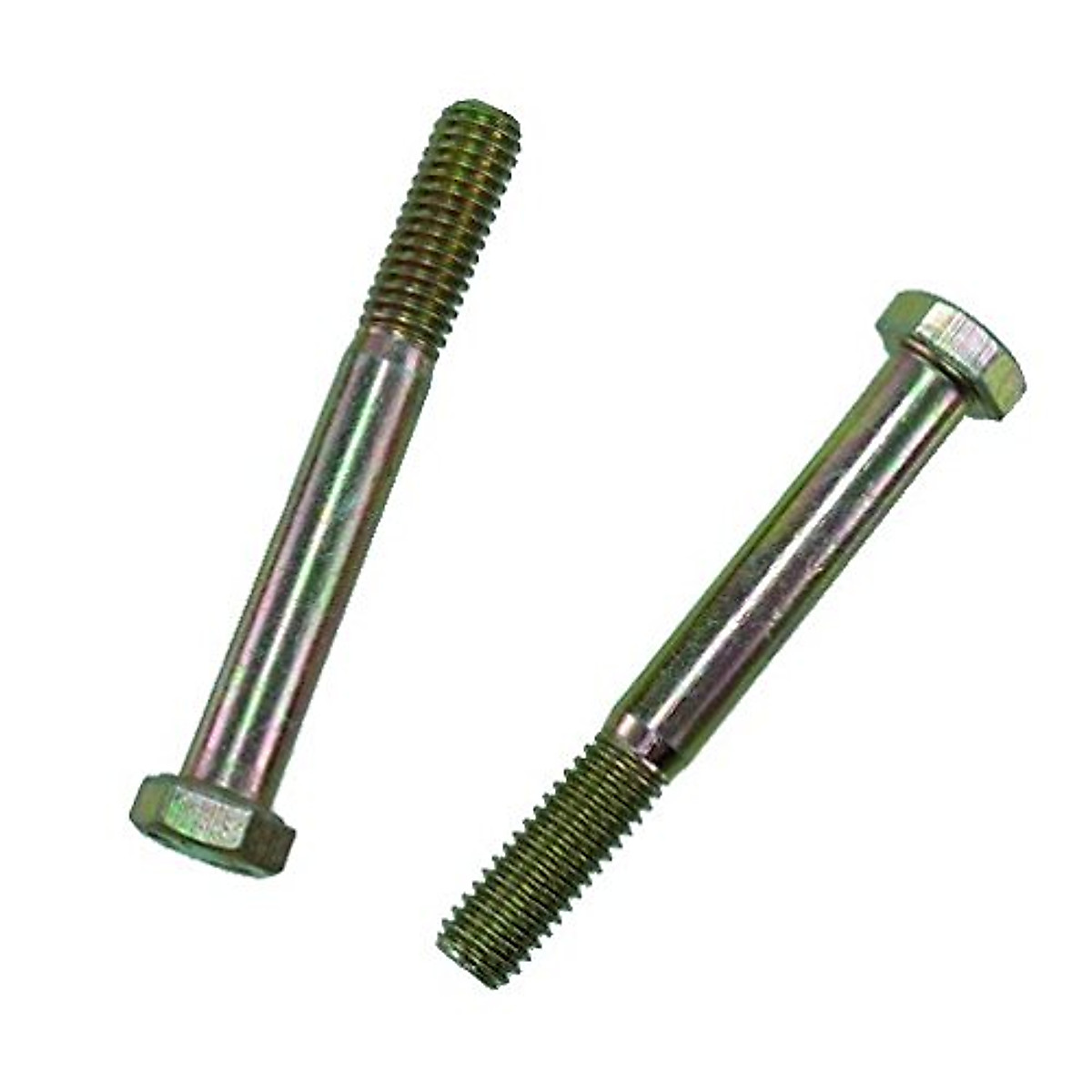 9/16"-12 X 3-1/2" Zinc Yellow-Chromate Grade 8 Hex Head Bolt (Quantity of 1)