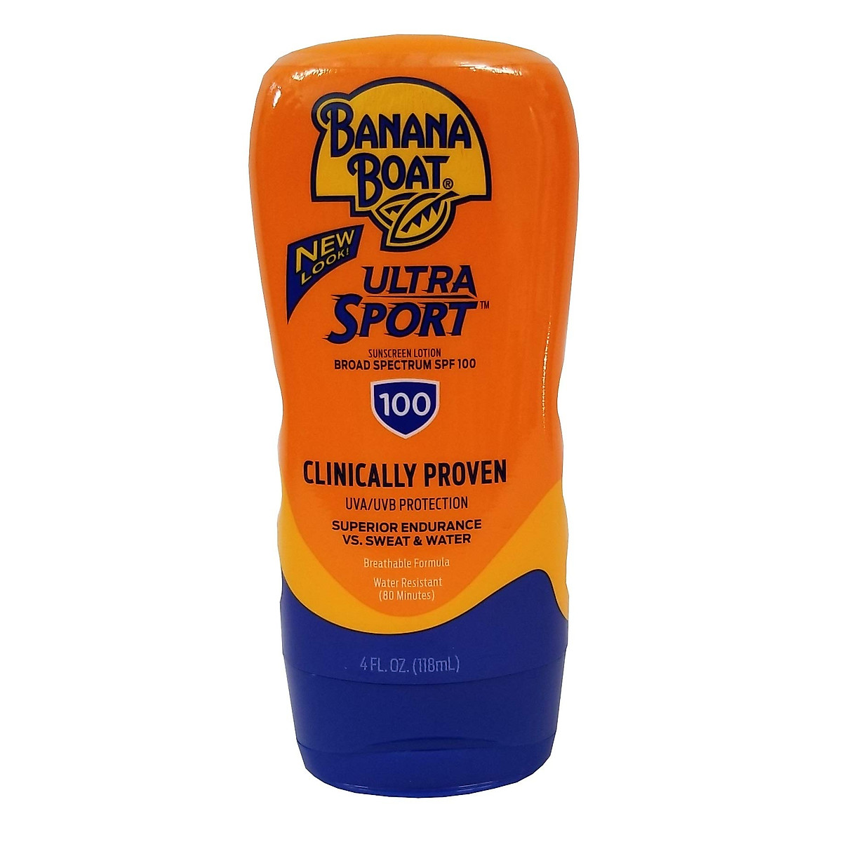 Banana Boat Spf#100 Sport 4 Ounce Sunscreen Lotion (118ml) (3 Pack)