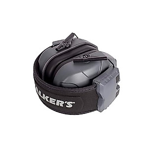 WALKER'S XCEL Digital GWP-XSEM-BT Electronic Muff Voice Clarity, Bluetooth Grey