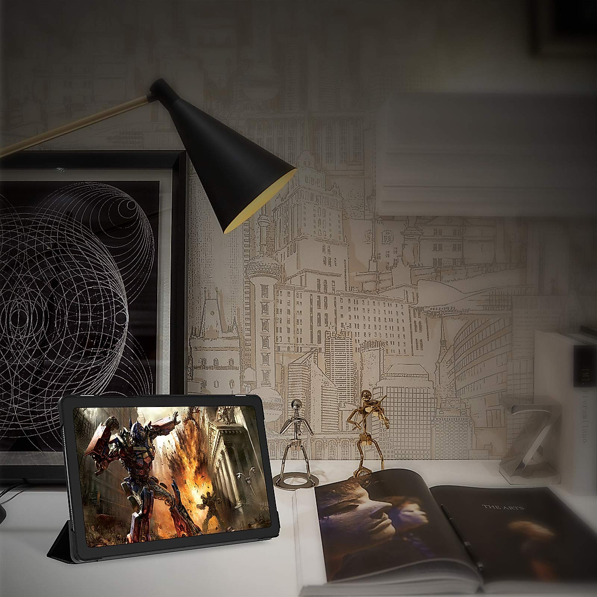 JETech Case for Samsung Galaxy Tab A7 10.4-Inch 2020 (SM-T500/T505/T507), NOT for Galaxy Tab A7 Lite 8.7-Inch 2021 (Black)