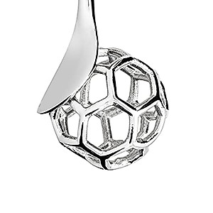 Alessi Acacia Honey Dipper, One size, Silver