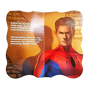 Marvel Spiderman Board Book Set - Bundle with 4 Amazing Spiderman Superhero Board Books for Boys, Girls (Spiderman Reading Book for Toddlers)