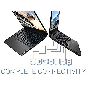 Lenovo IdeaPad 3 15.6" FHD 120Hz IPS Gaming Laptop PC, AMD Octa-Core Ryzen 7 4800H Processor, Nvidia GeForce GTX 1650 Ti, 16GB DDR4, 1TB PCIe SSD, Windows 10 Home, Onyx Black