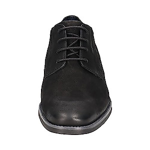 bugatti Men's City Business lace Shoes, Black White, 11