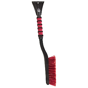 Mallory 533 SnoWisp Deluxe 26" Snow Brush with Integrated Ice Scraper and Foam Grip (Colors may vary)