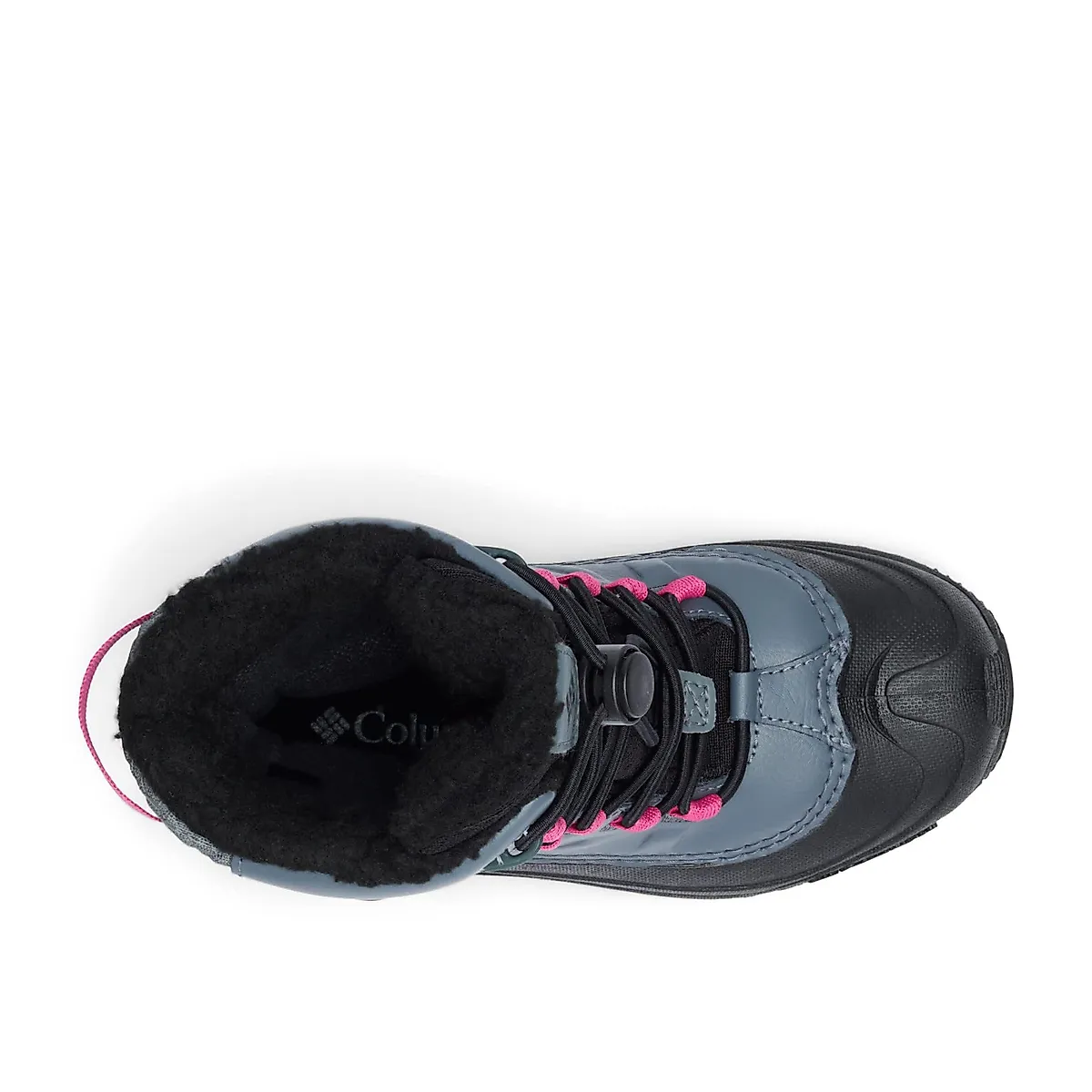 Columbia Youth Unisex Bugaboot Celsius, Graphite/Wild Fuchsia, 3