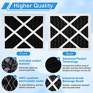 2 Packs PN07126 MERV 13 Carbon Dehumidifier Filter Compatible With Sanidry Sedona Dehumidifier Filter pn07126 Replacement for Sanidry Dehumidifier Filters pn07126