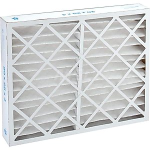 PRO SOURCE 20x25x4 MERV 8 Synthetic Media Air Filter with Paperboard Frame