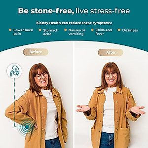 PUREHEALTH RESEARCH Kidney Health Formula - Complete Kidney Cleanse Solution from Effective Kidney Stones Dissolver with Chanca Piedra Stone Breaker for Ultimate Kidney Support - 1 Bottle