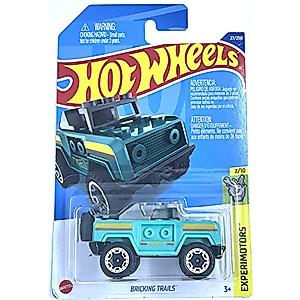 Hot Wheels 2022 - Bricking Trails - Experimotors 2/10 [Teal] - #27/250