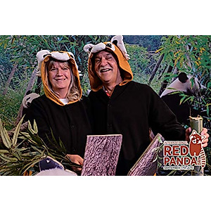 SAZAC Red Panda Kigurumi - Onesie Jumpsuit Halloween Costume