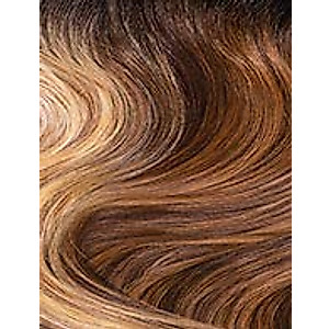Sensationnel Vice Lace front wig - HD Transparent Lace Pre-plucked Hairline with Babyhair 5 Inch Deep Part - Vice Unit 13 (BALAYAGECARAMEL) 1.0 Count
