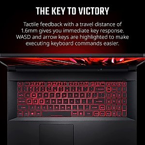 Acer 2022 Newest Nitro 5 Gaming Laptop, 15.6" FHD 144Hz IPS-Display, Intel Core i7-11800H, NVIDIA GeForce RTX 3050 Ti, 8GB DDR4, 1TB SSD, Backlit KB, Killer Wi-Fi 6, Windows 11, Black