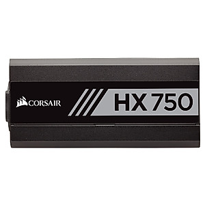 Corsair HX Series HX750 750 W 80 Plus Platinum Full Modular 1 x 135 mm Fan ATX Power Supply Unit - Black