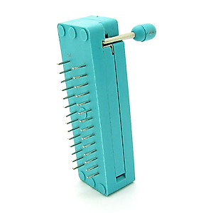 5 pcs 28-pin 28 Pins Test Universal ZIF IC Socket Narrow, Green