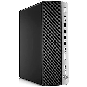 HP EliteDesk 800 G3 SFF Desktop Intel i5-6500 UP to 3.60GHz 32GB DDR4 New 1TB NVMe M.2 SSD Built in WiFi BT Dual Monitor Wireless Keyboard & Mouse Support Win10 Pro (Renewed)