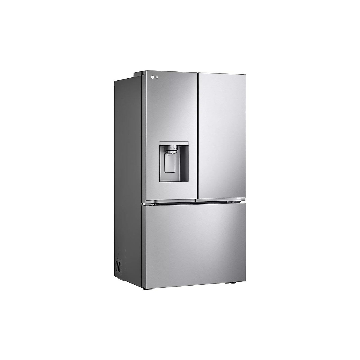 LG LRYXC2606S 25.5 Cu. Ft. Stainless Steel French Door Counter Depth Smart Refrigerator