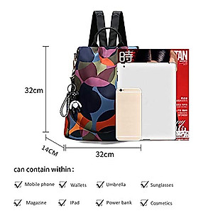 Freie Liebe Anti-theft Backpack Nylon BackPacks Handbags for Women School Travel Rucksack Lightweight Shoulder Bags