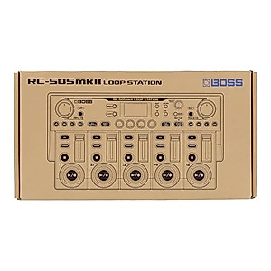 BOSS RC-505MKII Loop Station – The Industry Standard Tabletop Looper, Updated and Enhanced. Class-leading sound quality. Five simultaneous stereo phrase tracks. Input FX and Track FX sections.