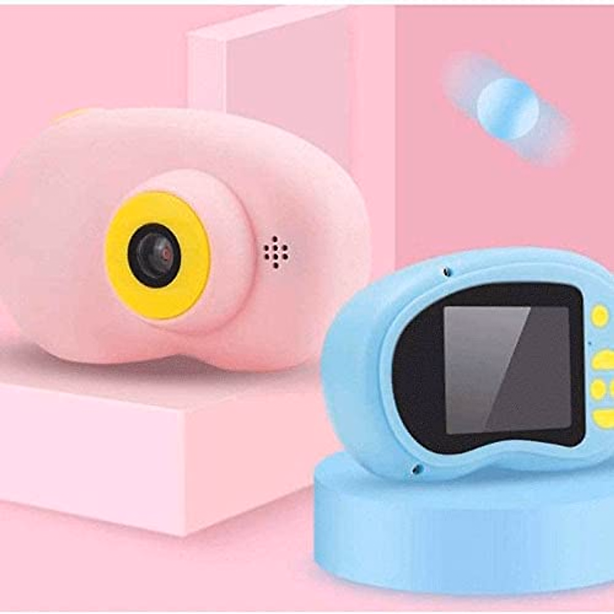 Jiaanu Kids Digital Camera，Portable Children's Camera (Color : Pink, Size : 8G)