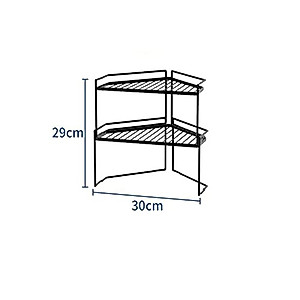 ZLXDP Washing Table Tripod Bathroom Bathroom Rack Toilet wash Table Corner Corner Storage Rack