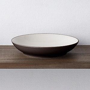 Noritake Colorwave Chocolate Bowl, Coupe Pasta, 35 oz., 9 1/4", Set of 4 in Brown