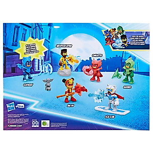 PJ Masks Power Heroes Meet The Power Heroes Figure Set with 6 Figures and 14 Accessories, Preschool Toys for Kids 3 Years and Up