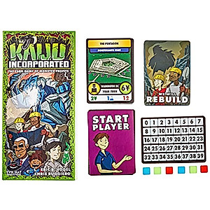 Evil Hat Productions Kaiju Incorporated Monster Profits Card Game