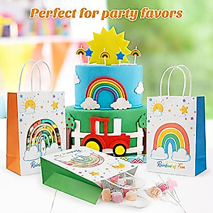 Mocoosy 18 Pack Rainbow Party Favor for Kids, Party Favor Supplies, Rainbow Candy Treat Birthday Gift Colorful Party Decorations for Baby Shower Birthday Party Favor
