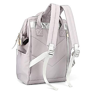 himawari Laptop Backpack for Women&Men Travel Backpack With USB Charging Port Large Business Bag Water Resistant College Bag Computer Bag Doctor Bag(1881-HZ）