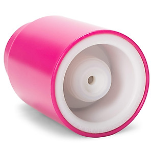 Cork Pops Pink Yellow and Orange Acrylic 2.75 Inch Silicon Seal Vacuum Wine Bottle Stopper Set Of 3