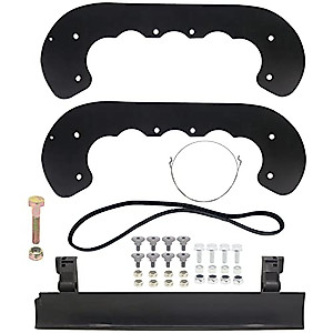 Hutdkte 99-9313 Snow Blower Paddle, 133-5585 Scraper, 108-4921 Belt, 117-9145 Clutch Cable for Toro Power Clear 621 210 221 421 621R 621ZR 621ZE 621QZR 621QZE Snowblower with Hardware Kit