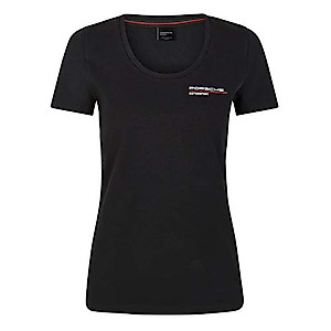 Porsche Motorsport Women's Black T-Shirt (S)