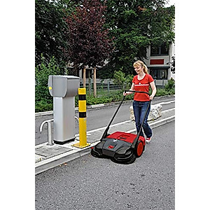 Haaga 677 Profi-line Battery Powered Triple Brush Sweeper, 31" Width